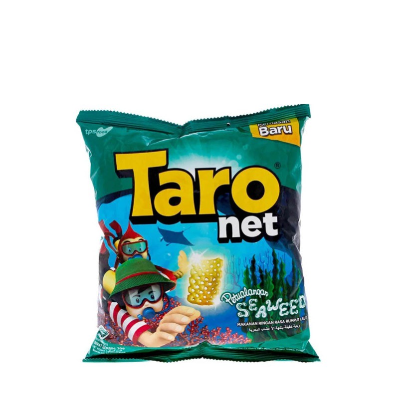 Jual Taro Net Seaweed 9 Gram dan 65 Gram - Snack Taro | Shopee Indonesia