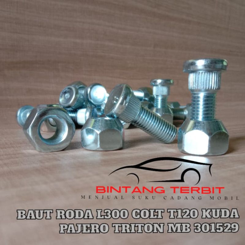 Jual HUB BOLT BAUT RODA L300 PAJERO TRITON KUDA XPANDER COLT T120 ...