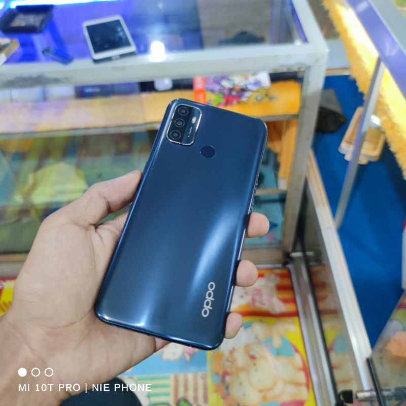 Jual oppo a53 6/128gb bekas second garansi resmi | Shopee Indonesia