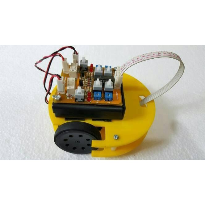 Jual robot Line Tracer follower Analog V2 through hole pcb 4 VR 4 ...