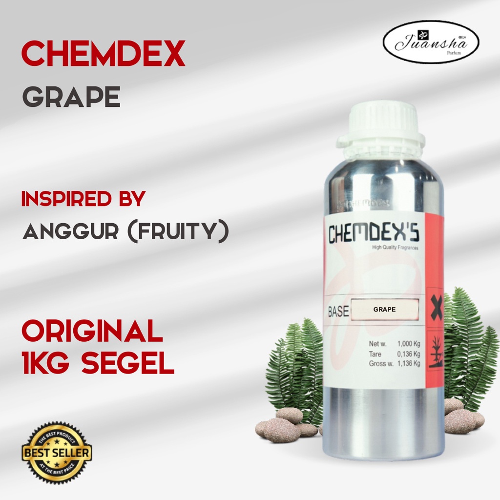 Jual Bibit Parfum Murni GRAPE | INSPIRED BY ANGGUR | CHEMDEX'S SEGEL ...