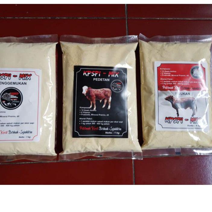 Jual New!! KPSPI MIX Premix Untuk Sapi Indukan, Penggemukan dan Pedet ...