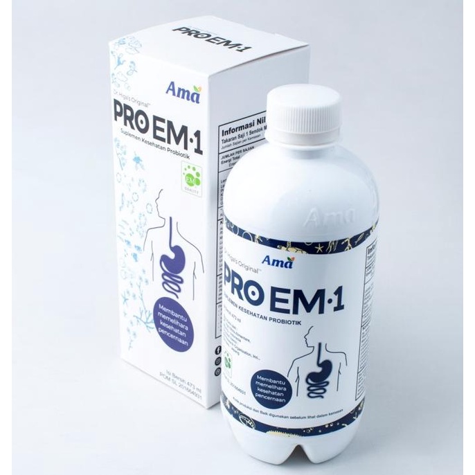 Jual PRO EM 1 / PROEM 1 / PROEM1 PROBIOTIK (473 ml) | Shopee Indonesia