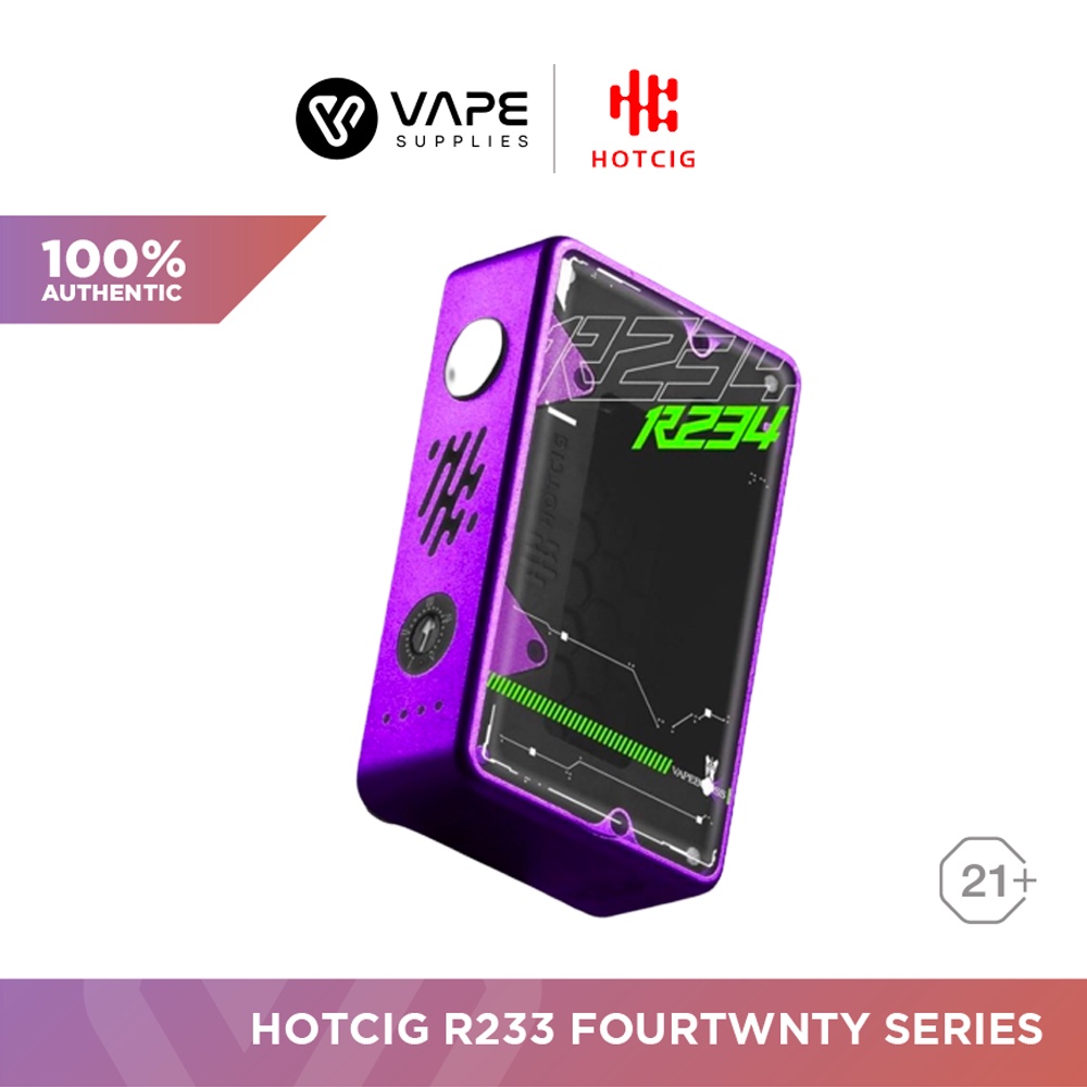 Jual Hotcig R234 Cyber Edition Box Mod by Hotcig x Vape Boss | Shopee ...