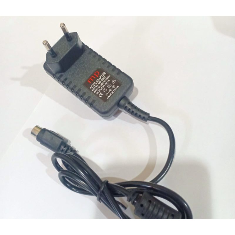 Jual adaptor 4 pin 5v 2a HDD casing charger 2000ma 5 volt 2 ampere hard ...