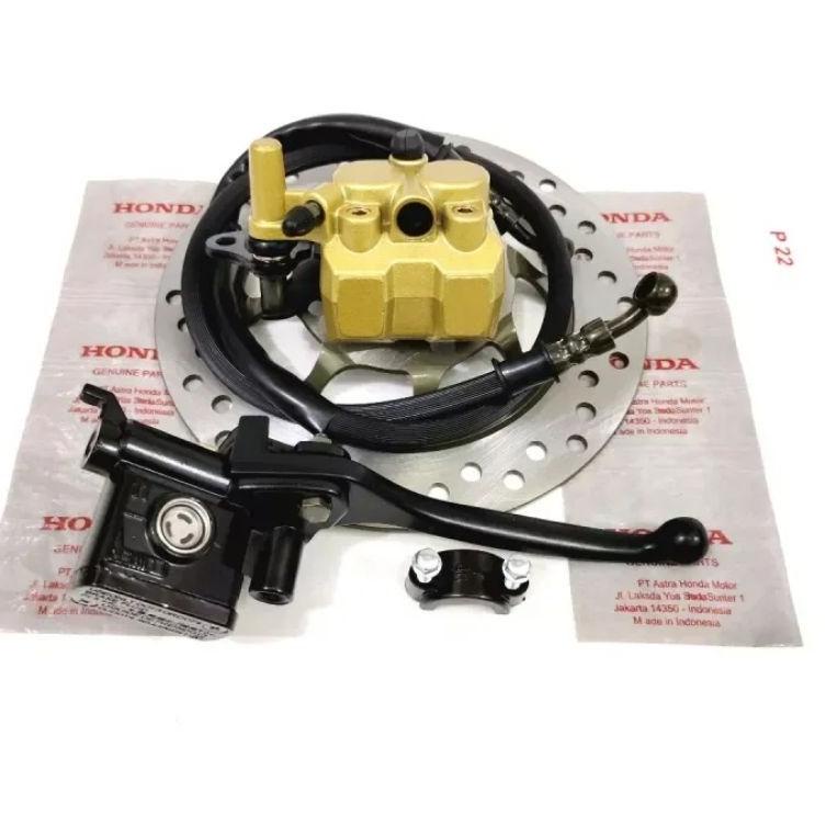 Jual Recomended.. piringan cakram+selang rem+master rem set+kaliper depan Honda Supra X 125 ...
