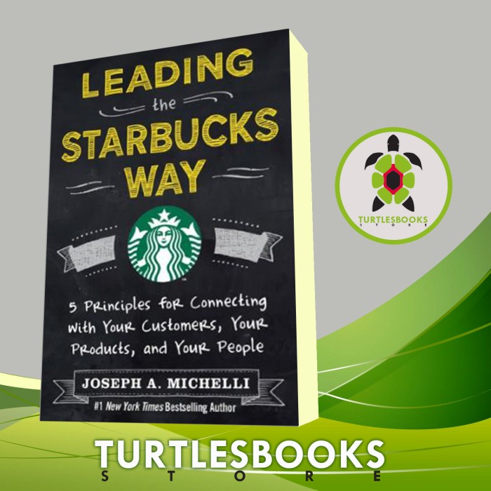 Jual Leading the Starbucks Way: 5 Principles for Connecting with Your ...