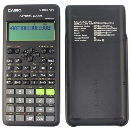 Jual KALKULATOR CASIO FX 350 ES PLUS SCIENTIFIC / CALCULATO SEKOLAH ...
