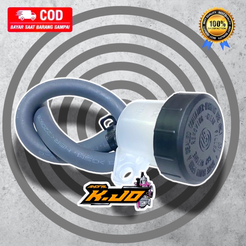 Jual TABUNG MINYAK REM BREMBO KECIL THAI PLUS SELANG DAN KLEMAN SELANG ...