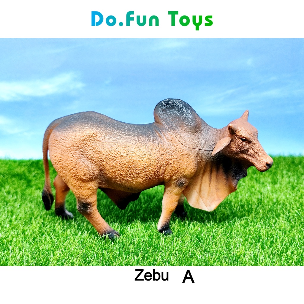 Jual Animal Figurine | ZEBU / Mainan Miniatur Sapi India | Shopee Indonesia
