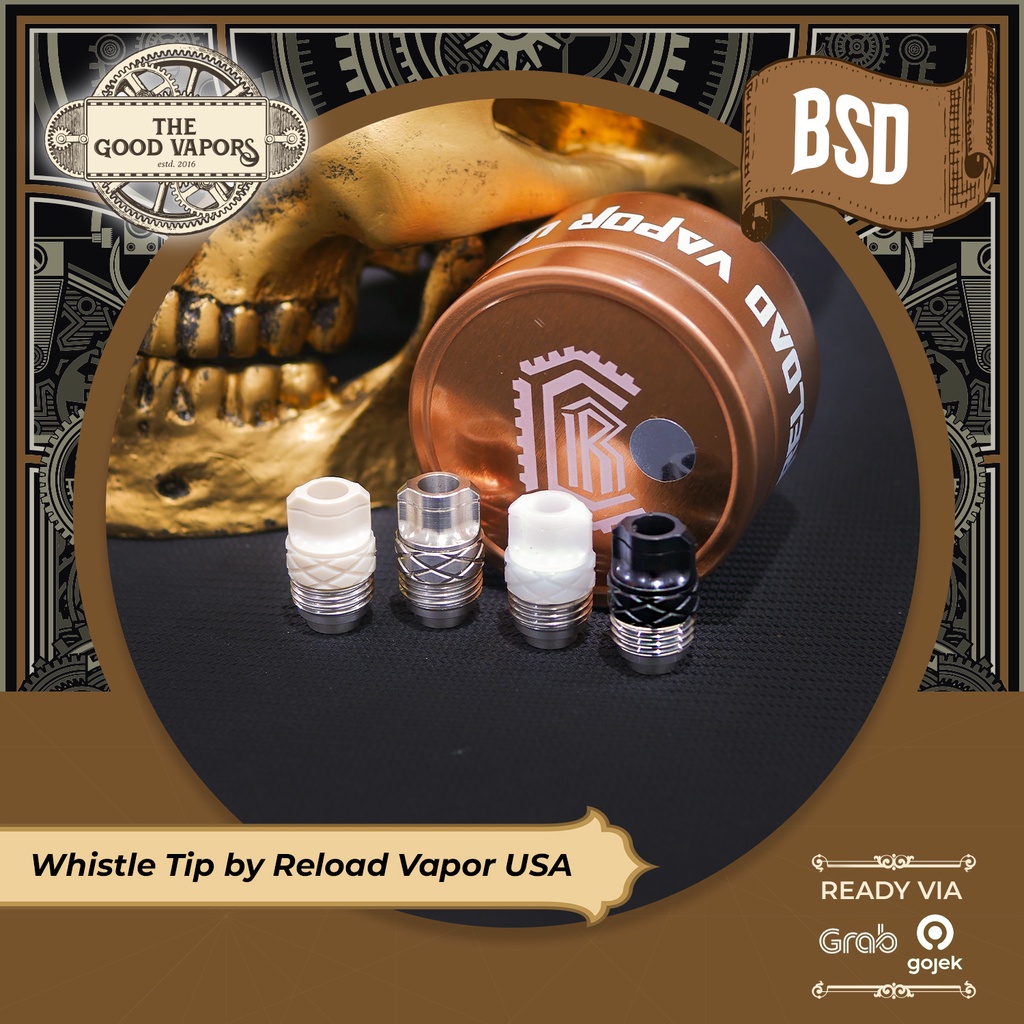 Jual Whistle Tip Authentic by Reload Vapor USA | Shopee Indonesia