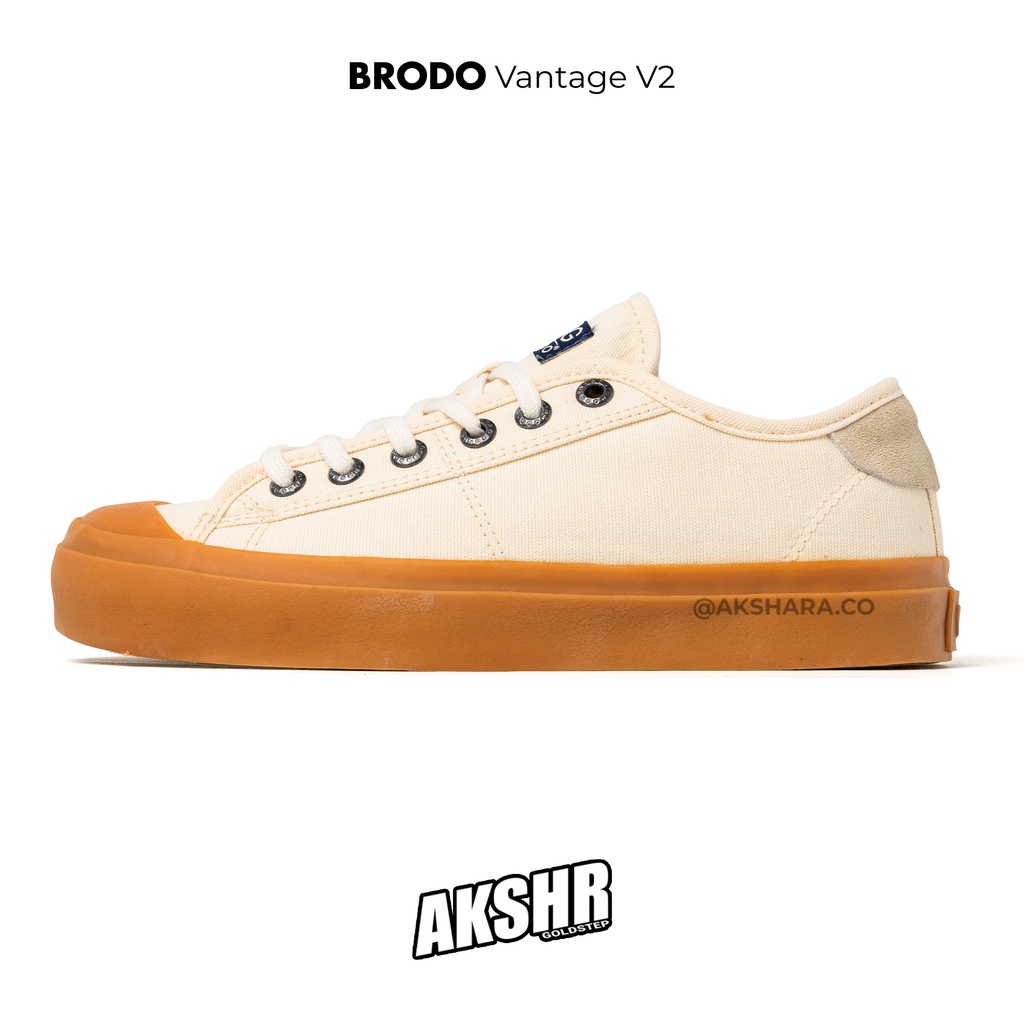 Jual BRODO-Sepatu Brodo Vantage V2 Low Warna Black white / Olive ...