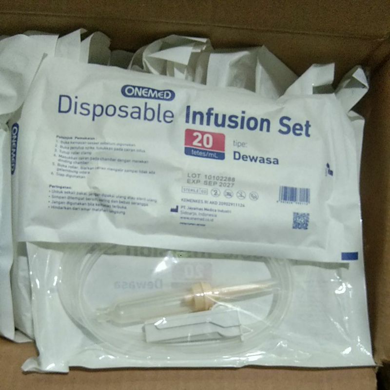 Jual Set Infus Dewasa Onemed | Shopee Indonesia