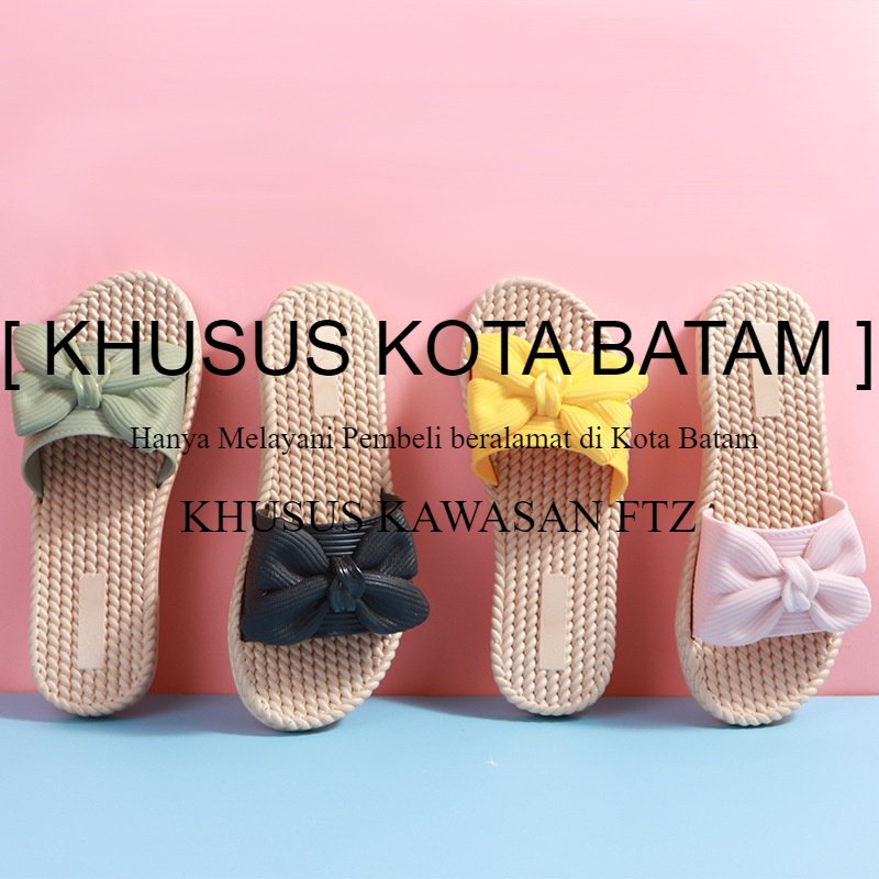 Jual [ KHUSUS KOTA BATAM ] DDMgalery - Sandal Slip On Model Anyam Pita ...
