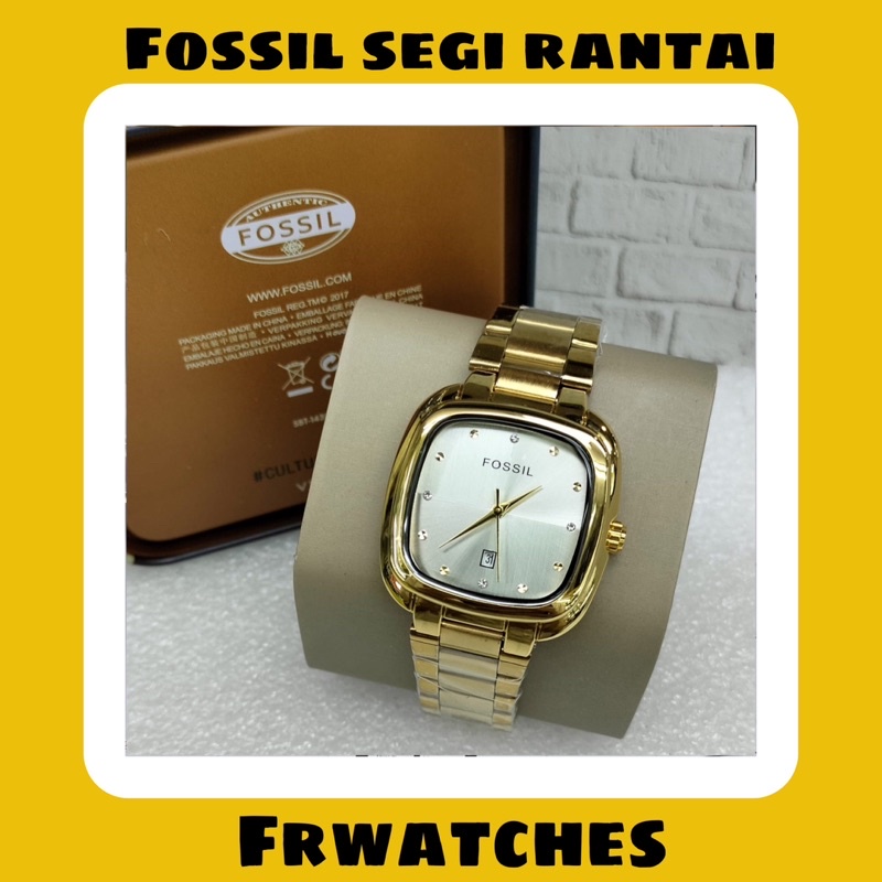 Jual Frwatches Fsl Watch Segi Tanggal Tali Rantai | Shopee Indonesia