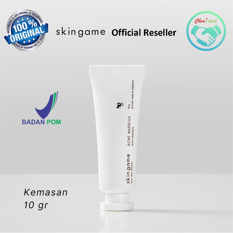 Jual Skin Game Acne Warrior Gel / Paste Spot Treatment - Obat Totol ...