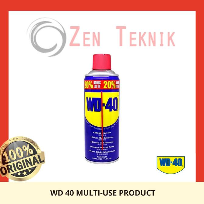 Jual WD40 Pelumas Anti Karat 333ml Lubricant WD 40 333 ml | Shopee Indonesia
