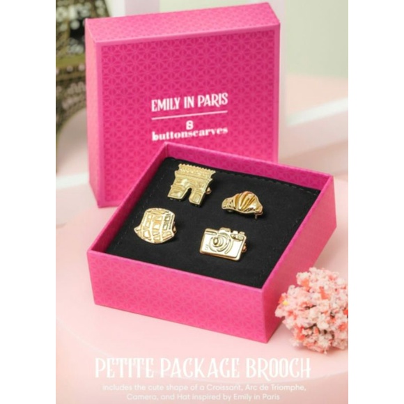 Jual Buttonscarves- Brooch Emily Petite | Shopee Indonesia