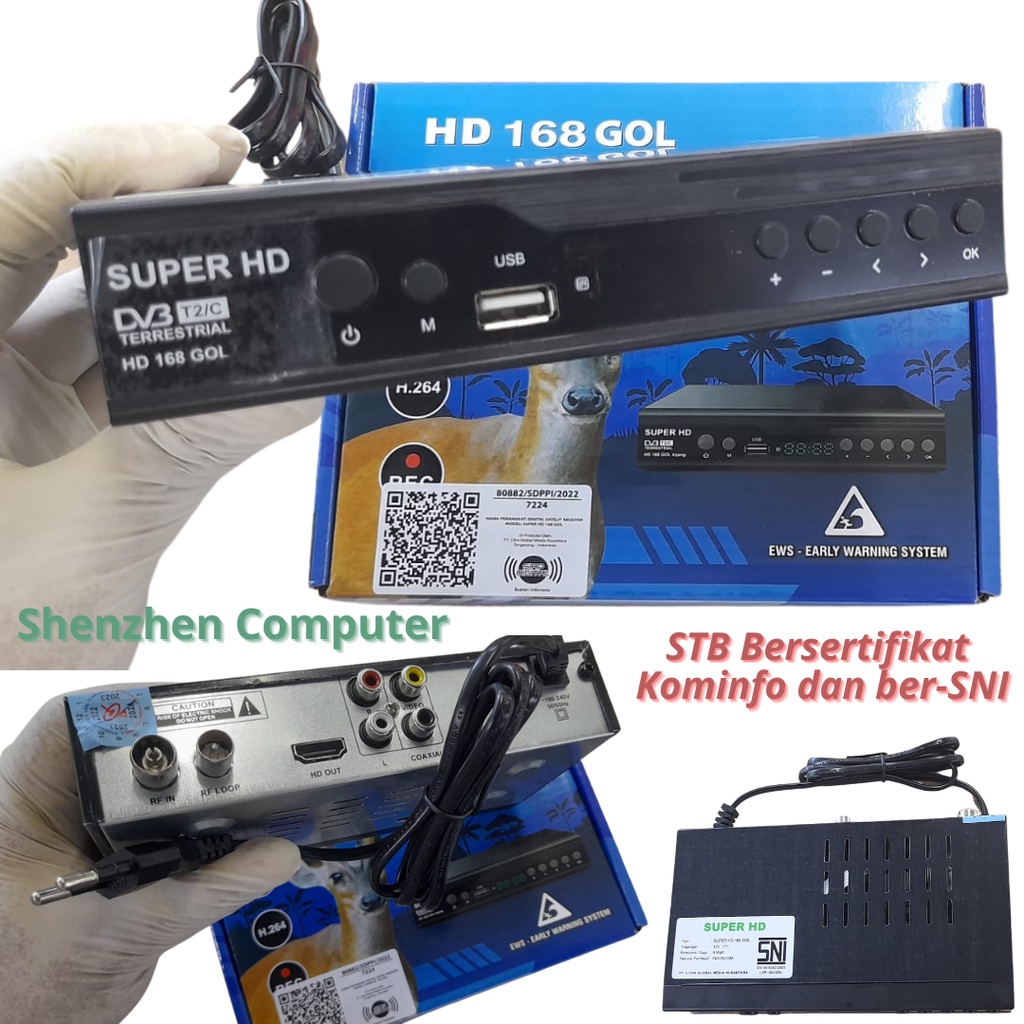 Jual STB TV Digital Receiver Antena Digital Super HD - High Definition ...
