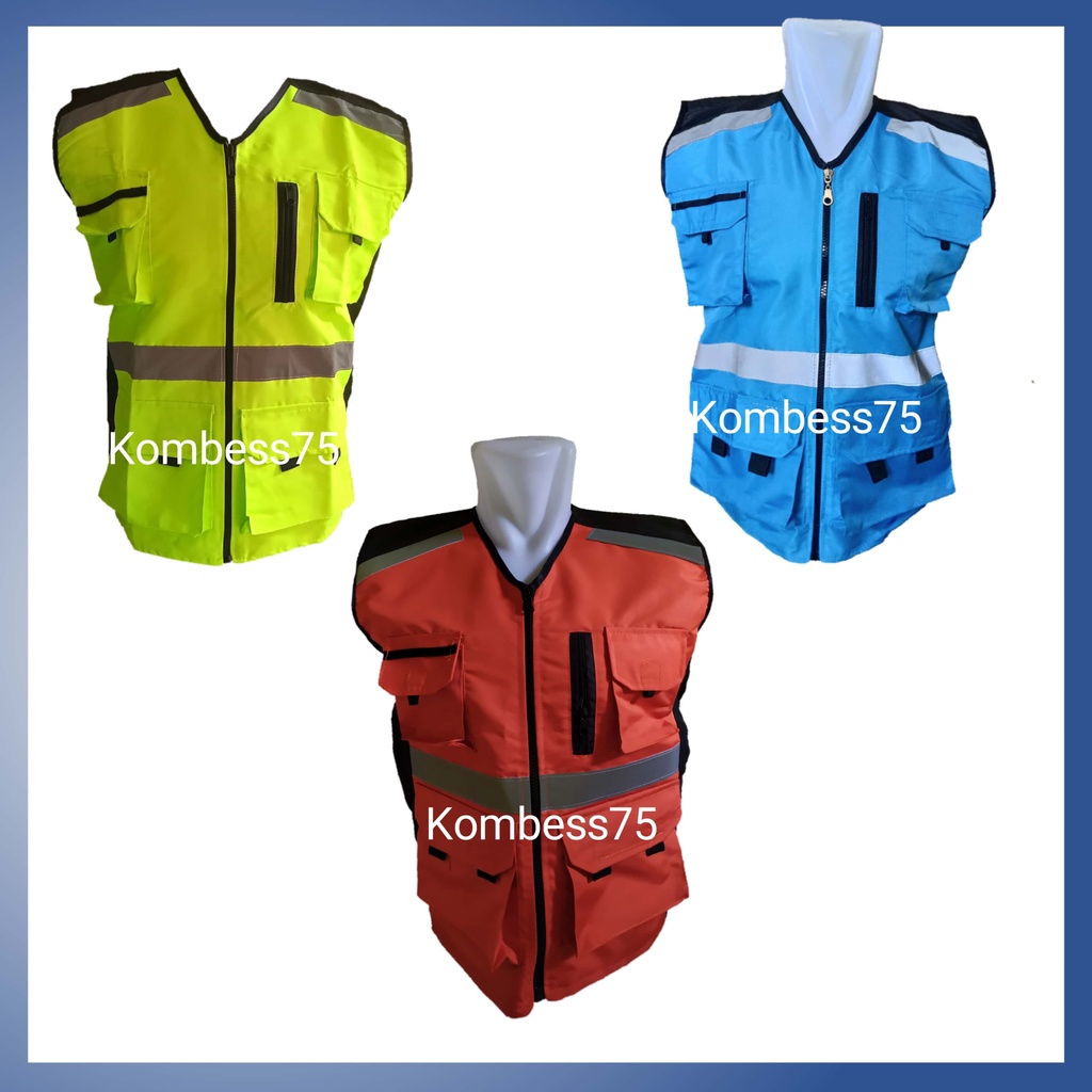 Jual ROMPI SAFETY BAHAN TASLAN ANTI AIR POLOS TANPA LOGO TERBARU ...