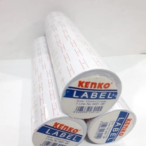 Jual Kenko Price Label / Label Harga 6001-2R (1 Line) | Shopee Indonesia