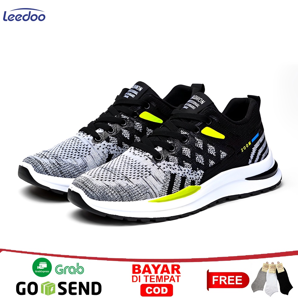 Jual Leedoo Sepatu Lari Sneakers Pria Casual Sepatu Jogging Running ...