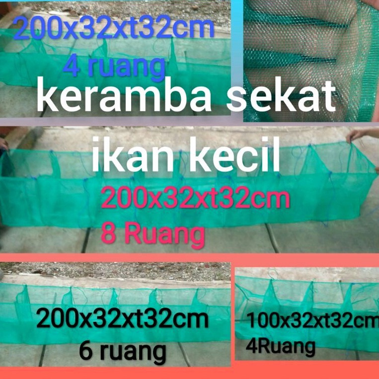 Jual keramba ikan kecil kerambah ikan karamba ikan keramba sekat ikan ...