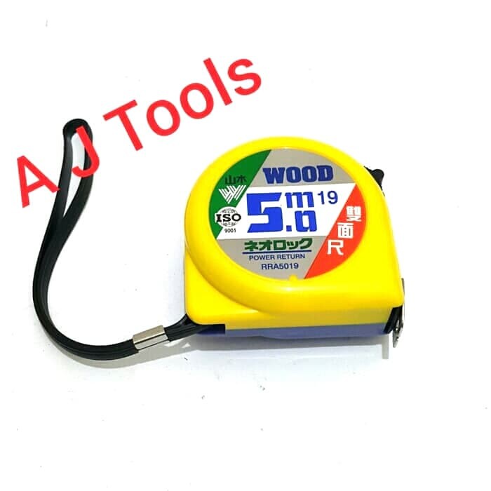 Jual Alat Ukur Meteran / Measuring Tape / Tape Measure Merk Wood 5 ...