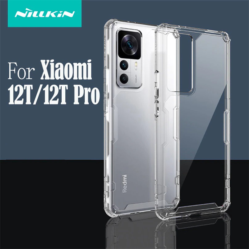 Jual Case Xiaomi 12T 5G 12T Pro Nillkin Nature TPU Pro Hybrid Casing ...