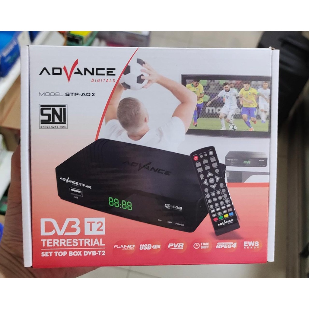 Jual SET TOP BOX ADVANCE / STB ADVANCE STP-AO2 | Shopee Indonesia