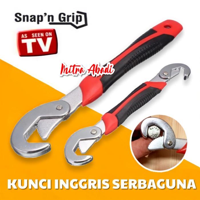Jual Universal SNAP N GRIP Magic Wrench / Kunci Inggris Serbaguna ...