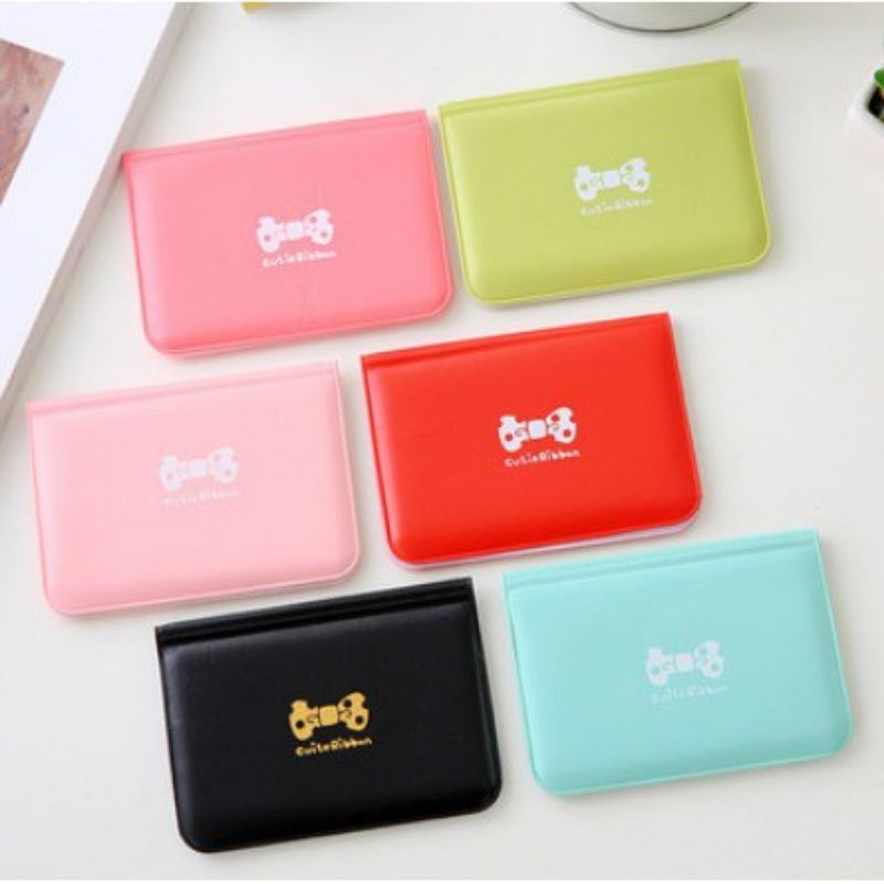 Jual Dompet Kartu Cutie Ribbon / Dompet ID Card / Dompet Card Holder ...