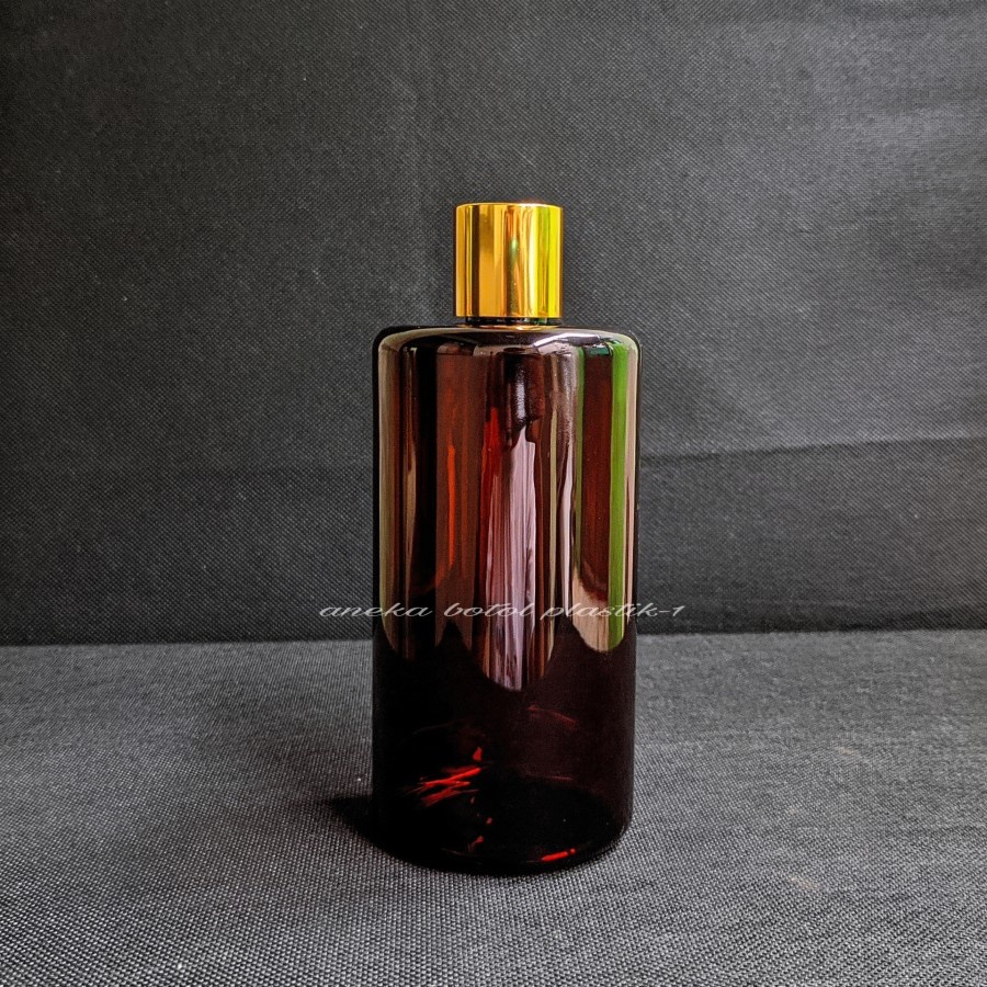 Jual Botol Presstop 500ml Amber / Botol 500ml Coklat RF Tutup Presstop Gold | Shopee Indonesia