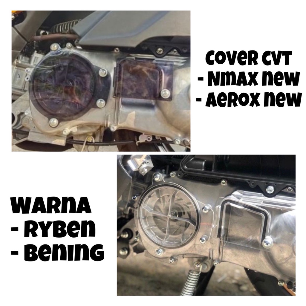 Jual COVER CVT AKRILIK AEROX NEW AEROX 155 COVER CVT NMAX NEW CVT NMAX ...