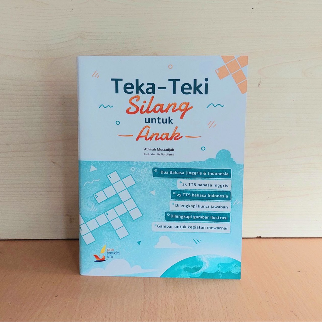 Jual Teka Teki Silang Untuk Anak Bilingual Teka-Teki | Shopee Indonesia