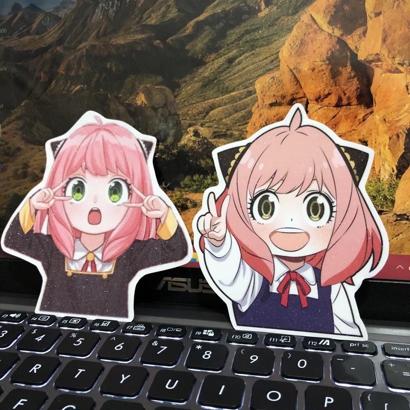 Jual ANYA FORGER STICKER LAPTOP BESAR 10cm | Shopee Indonesia
