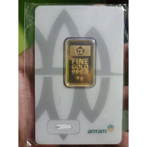 Jual LOGAM MULIA EMAS ANTAM CERTIFIED 1 gram dan 5 gram | Shopee Indonesia