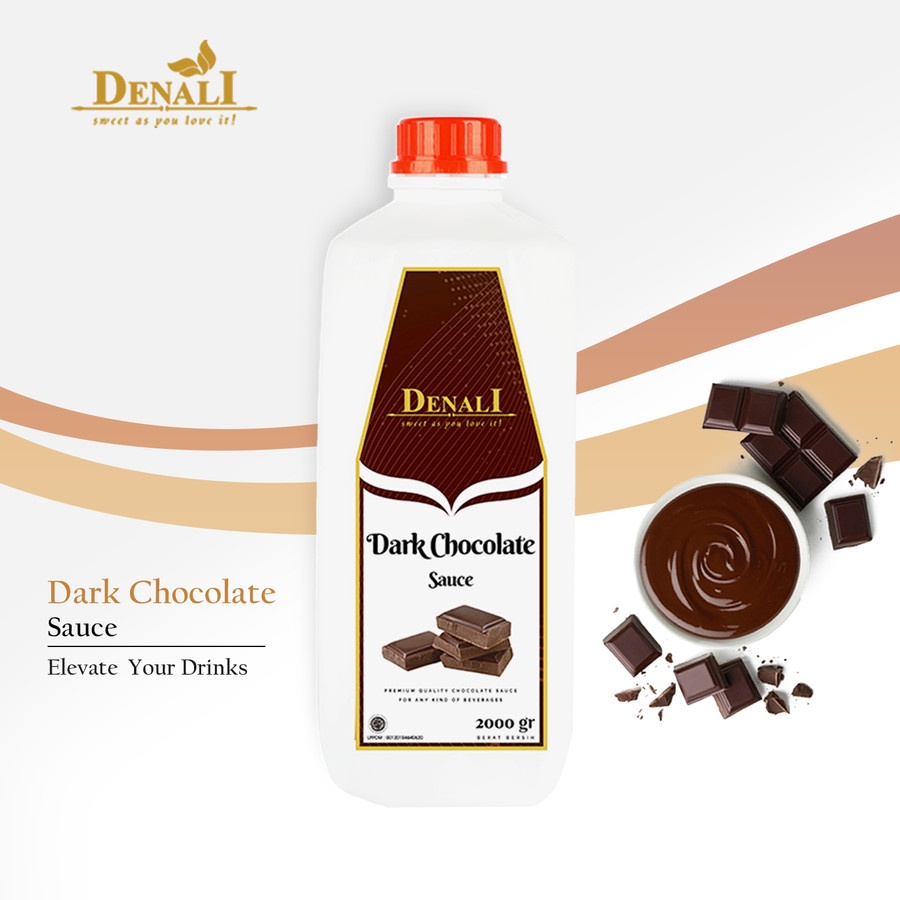 Jual Denali Chocolate Sauce 2kg - 01 | Shopee Indonesia