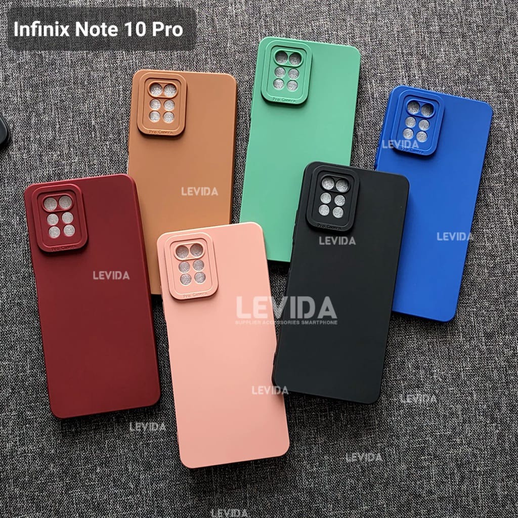 Jual INFINIX NOTE 10 PRO CASE PRO CAMERA MACARON CASE INFINIX NOTE 10 ...