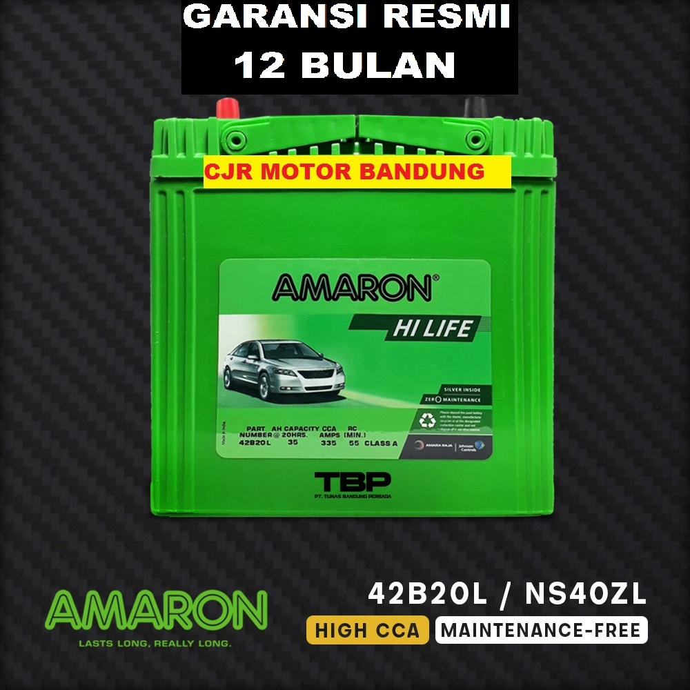 Jual Aki Mobil AMARON HI LIFE MF NS40ZL BRV MOBILIO ERTIGA RAIZE ROCKY | Shopee Indonesia