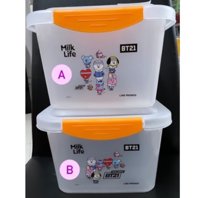 Jual Container Milklife BT21 Kontener BTS | Shopee Indonesia