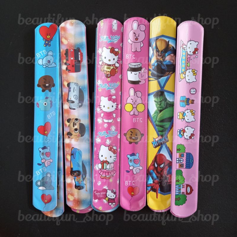 Jual Mainan gelang jadul | gelang penggaris | gelang slap jadul ...