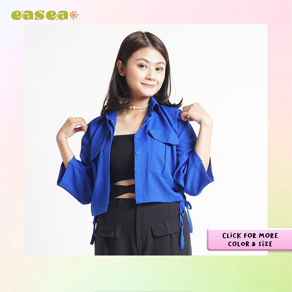 Jual CLEARANCE SALE Easea Joy Shirt Atasan Wanita S-XXL | Shopee Indonesia