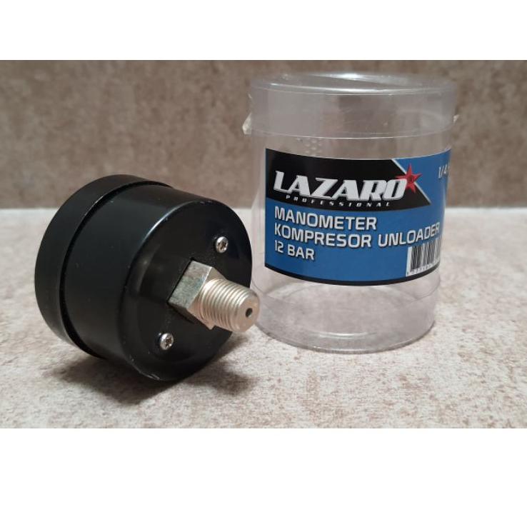 Jual Sangat Nyaman.. Manometer Pressure Gauge Kompresor 12 Bar Meteran ...