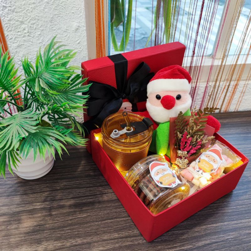 Jual KADO HADIAH NATAL TUMBLER COOKIES LED | Shopee Indonesia