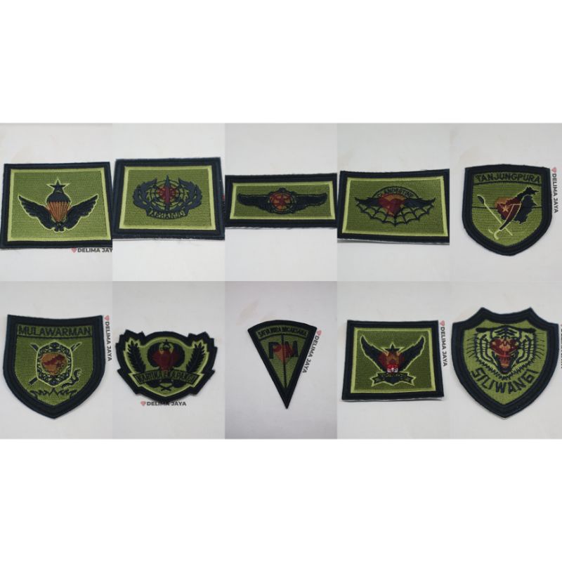 Jual Atribut PDL NKRI Terbaru (Kasad) Ekapaksi,Siliwangi,PM | Shopee ...