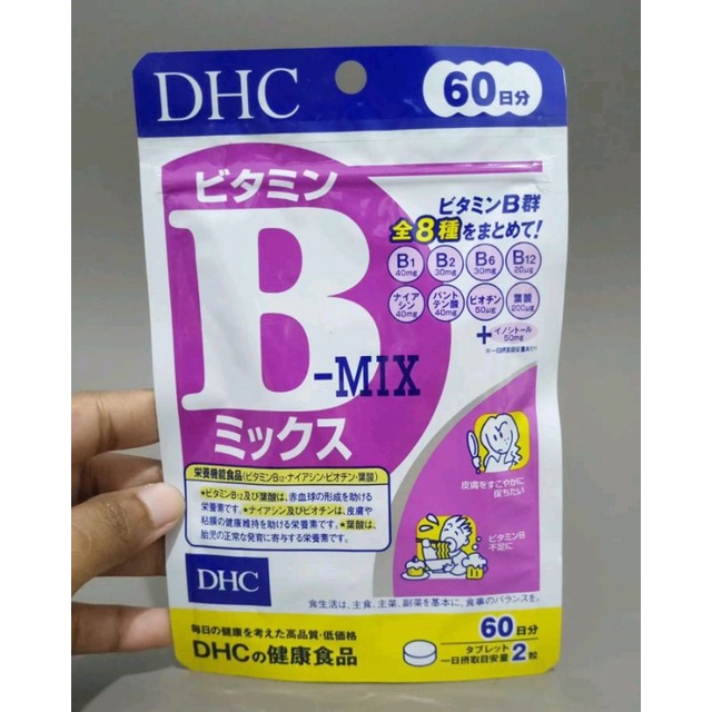 Jual DHC Vitamin B Mix (60 Days, 120 Tablets) | Shopee Indonesia