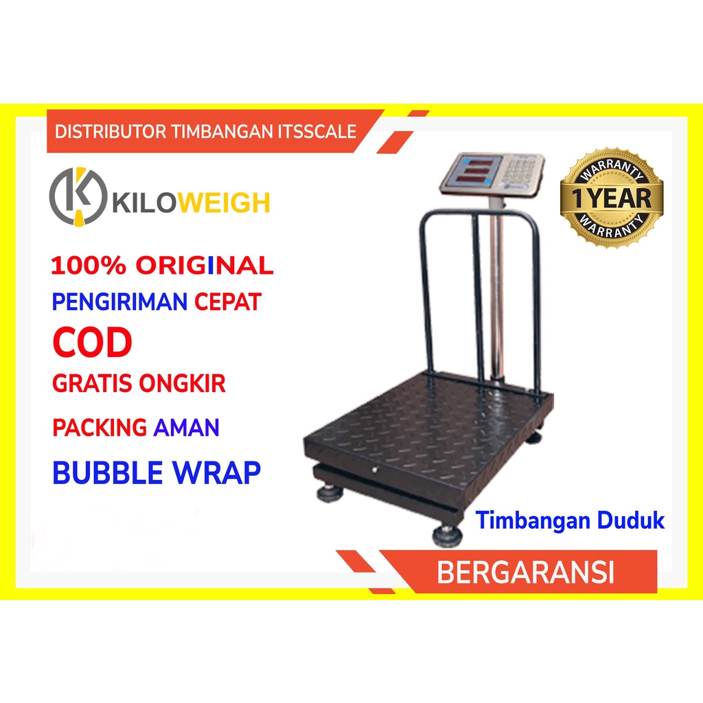 Jual Timbangan Duduk Kiloweigh K15E Uk. 30x40cm Kap.100kg,120kg,150kg | Shopee Indonesia