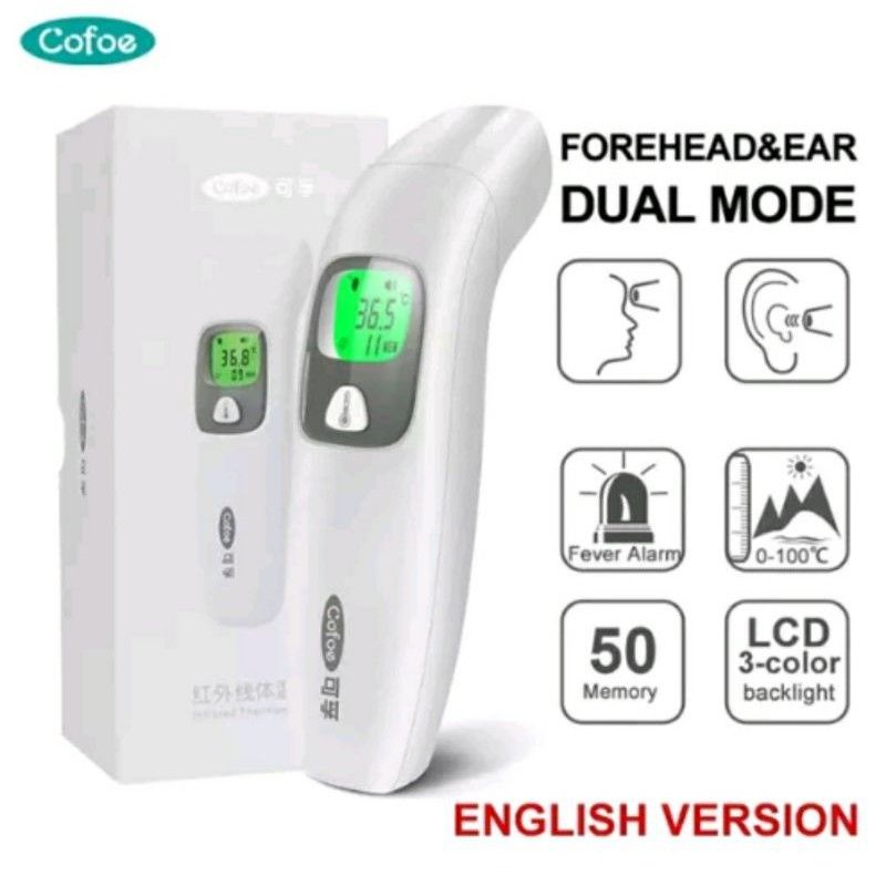 Jual Thermometer Pengukur Suhu Tubuh Cofoe DIGITAL | Shopee Indonesia