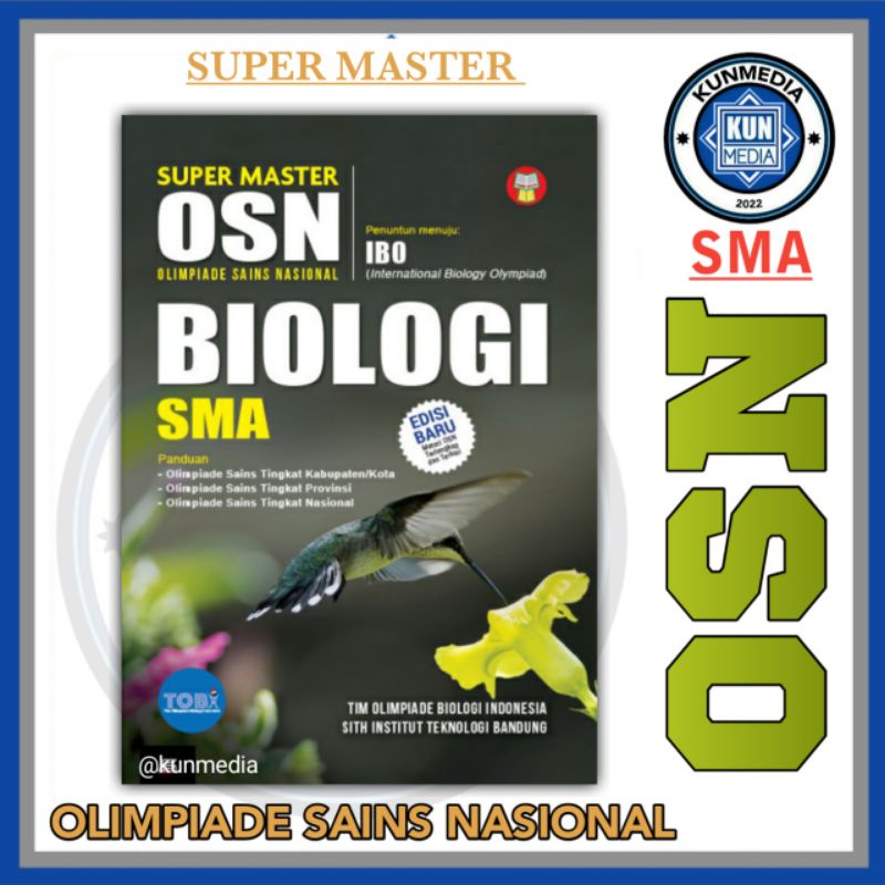 Jual BUKU SUPER MASTER OSN OLIMPIADE SAINS NASIONAL BIOLOGI SMA YRAMA WIDYA | Shopee Indonesia